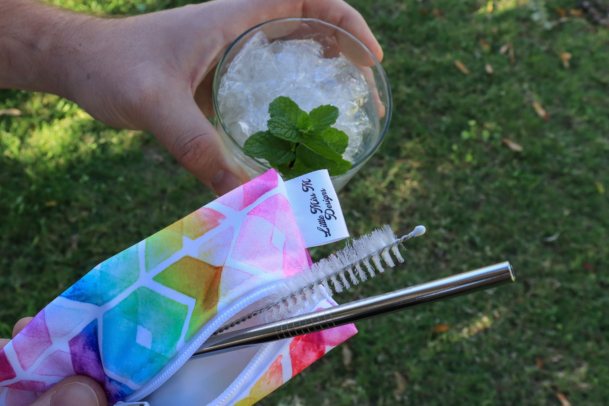 Straw Pouch – Little Miss M Designs Pty Ltd