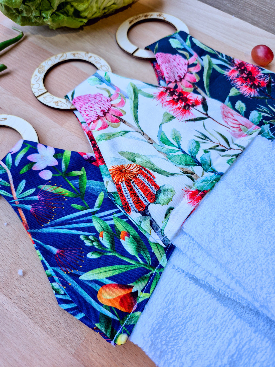 Hanging Towels – Little Miss M Designs Pty Ltd