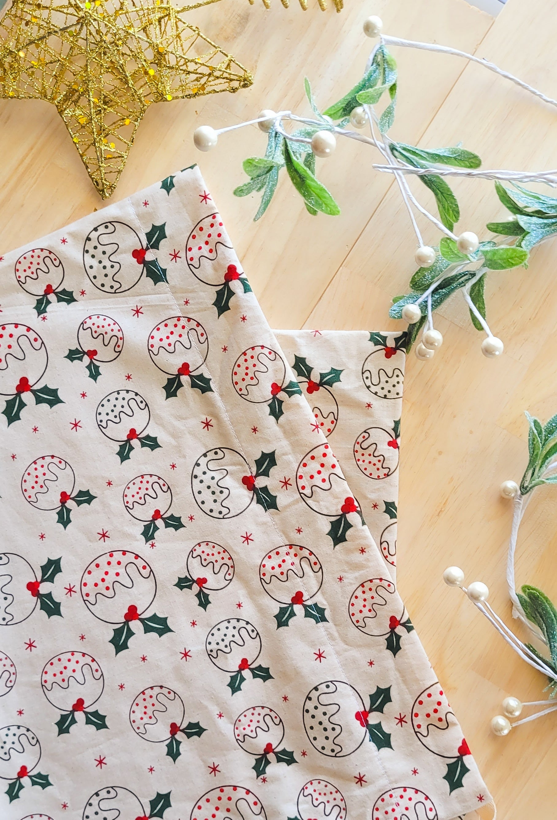 Bobbles Christmas Ham Bag – Little Miss M Designs Pty Ltd